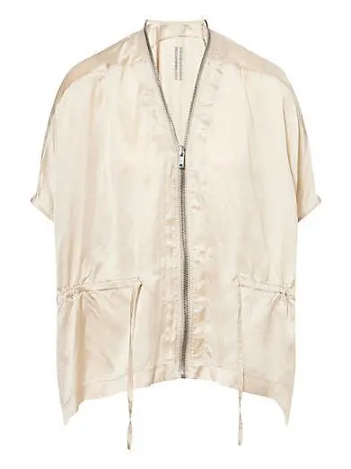 Rick Owens Sail Short-sleeve Woven Jacket - Sand