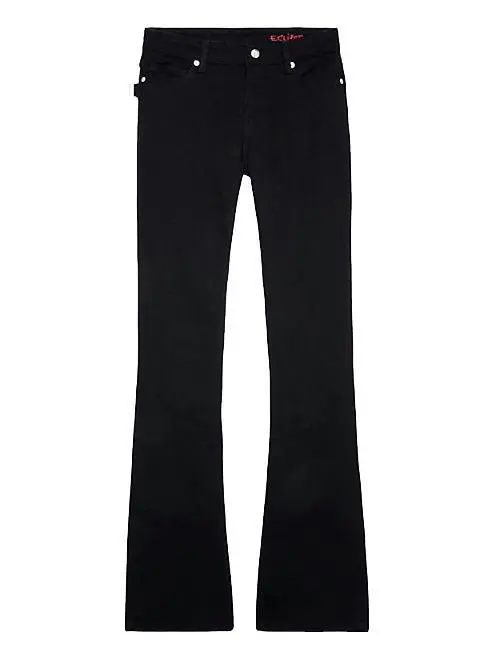 Zadig&Voltaire Eclipse Bootcut Denim Jeans - Black
