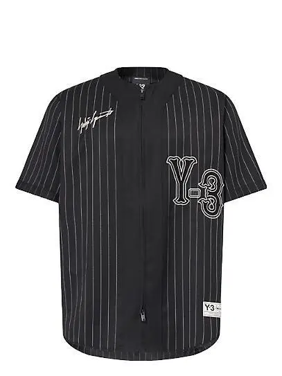 Y3 Elite 5 Baseball Zip-up Woven Top - Black