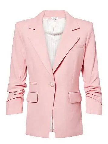 Veronica Beard Battista Dickey Woven Jacket - Petal