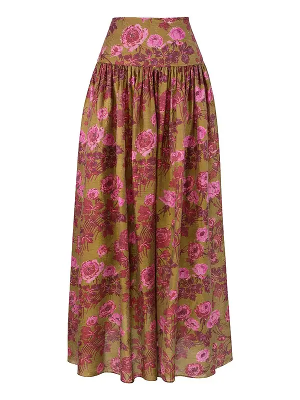 Lena Hoschek Persephone Maxi Skirt - Gold