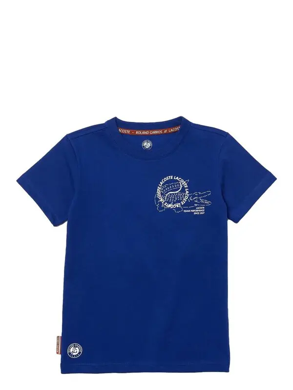 Lacoste T-shirt With Logo - Blue