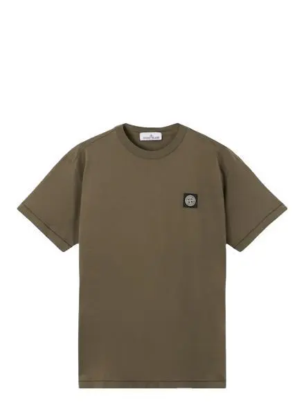 Stone Island 60/2 Cotton Jersey 2100027 T-shirt - Military Green
