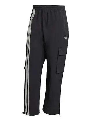 Adidas Front Stripes Woven Cargo Pants - Black