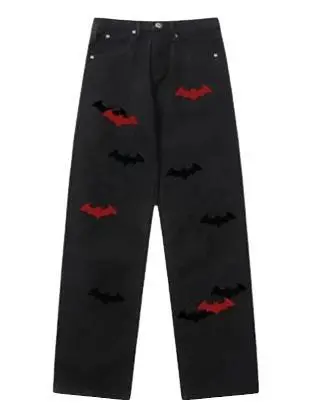 BLVCK X Batman 917 Shadow Jeans - Black
