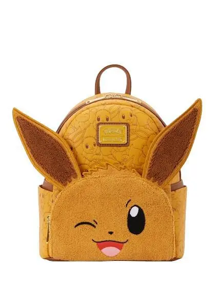 LOUNGEFLY Pokémon Eevee Cosplay Mini Backpack - Brown