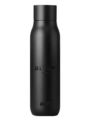 BLVCK X Ufc Water Bottle - Black