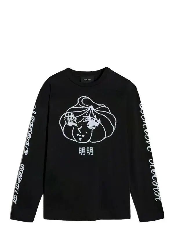 Simone Rocha Long-sleeve T-shirt - Black