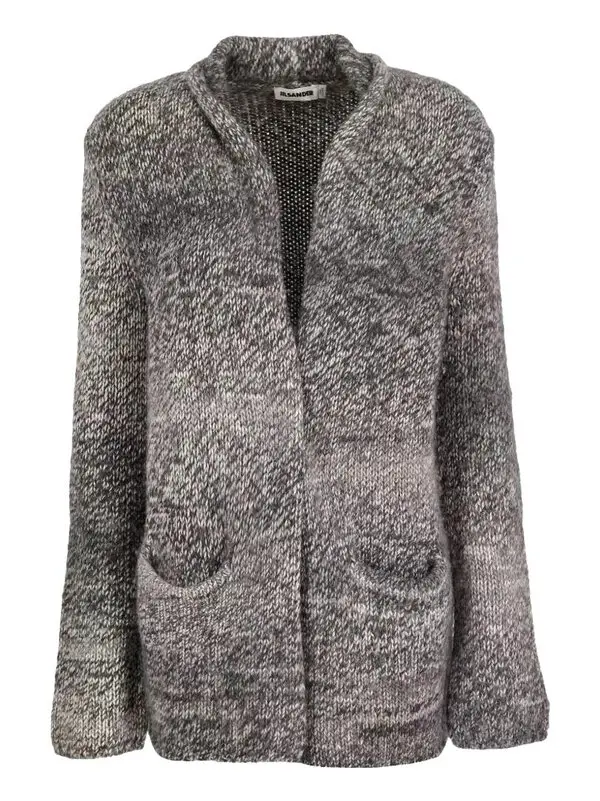 JIL SANDER Open-front Cardigan - Grey