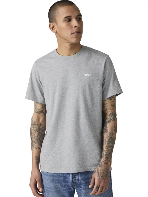 LEVI'S Tech T-shirt - Mid Tone Grey Heather