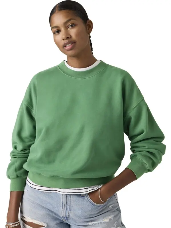 LEVI'S Vintage Boxy Sweatshirt - Garment Dye Pine