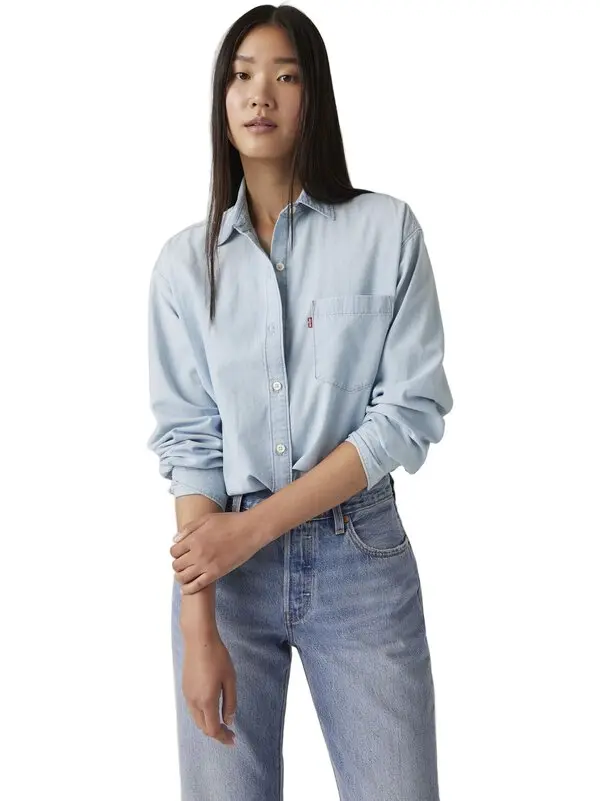 LEVI'S Harlie Boyfriend Shirt - Where Is She