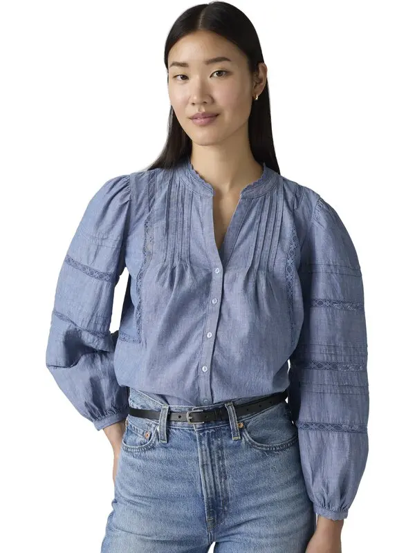 LEVI'S Mandy Long-sleeve Blouse - Favorite Subject