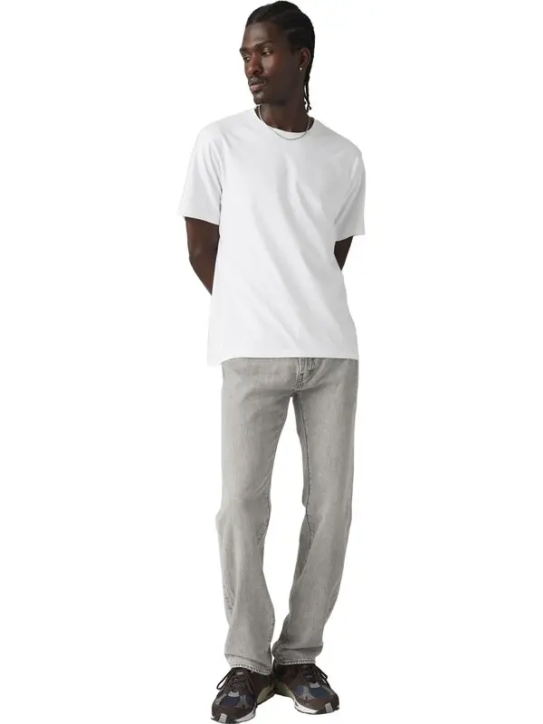 LEVI'S 505 Regular Fit Linen+ Denim Jeans - City Fog