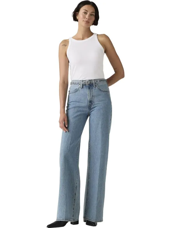 LEVI'S Ribcage Wide-leg Belted Jeans - Multiple Options