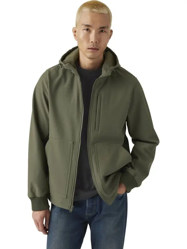 LEVI'S Salida Soft Shell Hooded Jacket - Deep Depths