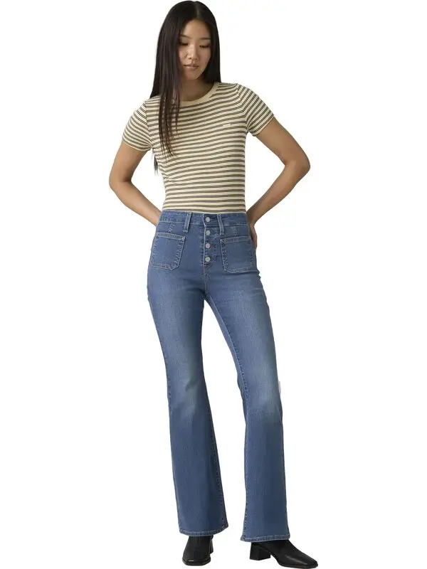 LEVI'S 726 Patch Pocket Flare Jeans - Beginning To The End