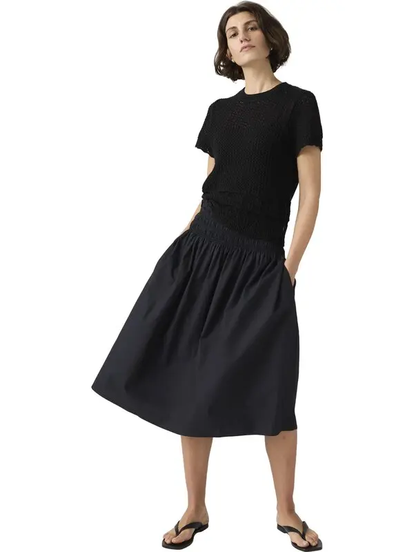 LEVI'S Everdeen Midi Skirt - Anthracite Night