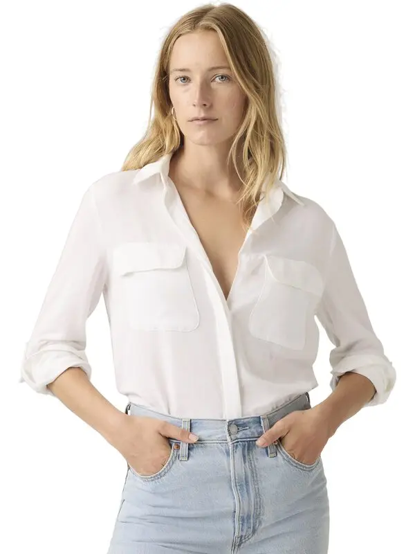 LEVI'S Elaine Utility Shirt - Bright White