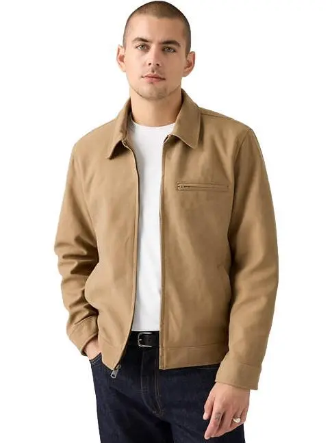 LEVI'S Faux Suede Jacket - Tan