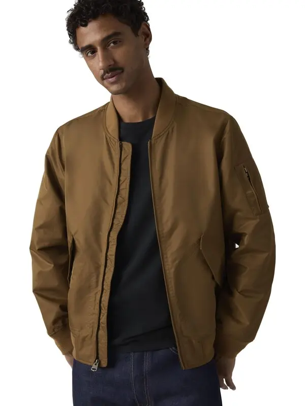 LEVI'S Flight Bomber Jacket - Brown