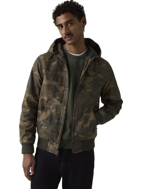 LEVI'S Workwear Hooded Jacket - Camo