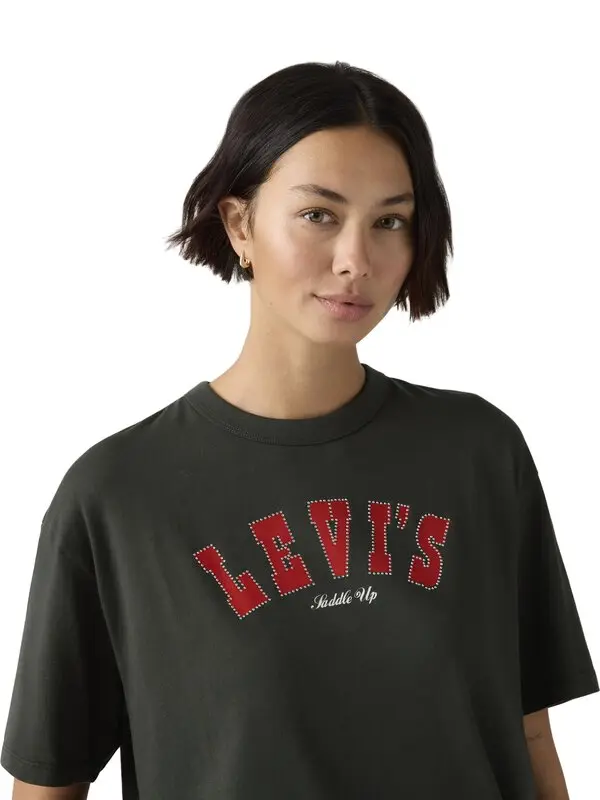 LEVI'S Graphic Tabor T-shirt - Rhinestone Archival