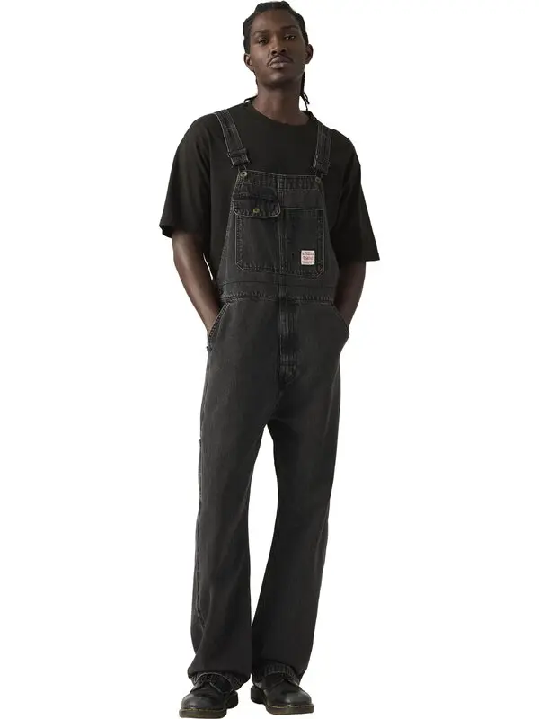 LEVI'S Loose Fit Overalls - Darkly Wash Overall