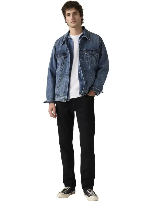 LEVI'S 511 Slim Fit Selvedge Jeans - Dark Of Night Selvedge