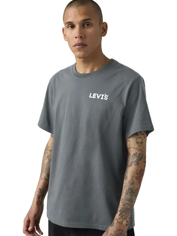 LEVI'S Relaxed Fit Short-sleeve Graphic T-shirt - Headline Logo Lead