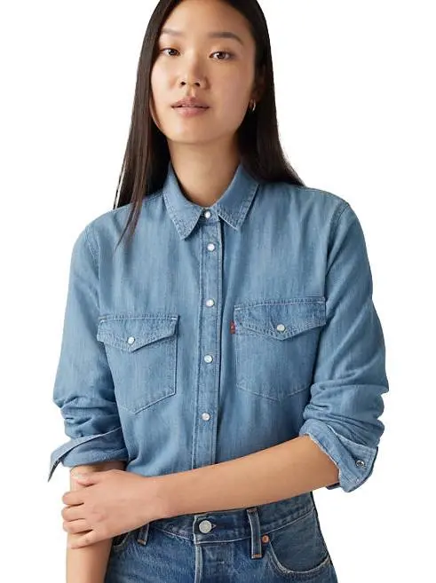 LEVI'S Iconic Western Linen Blend Shirt - Play Break