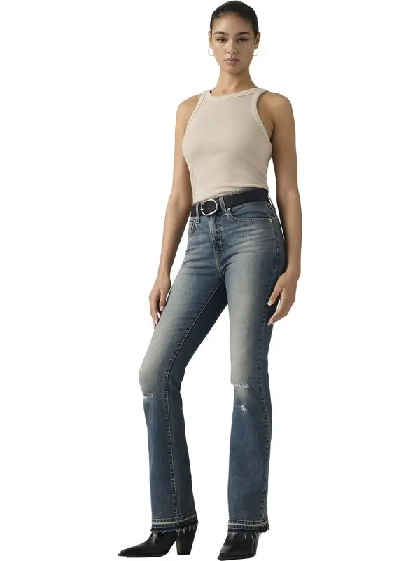 LEVI'S 725 High-rise Bootcut Jeans - Believe In Me