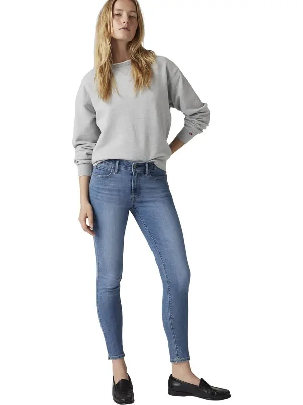 LEVI'S 711 Skinny Jeans - Eternal Indigo Mid