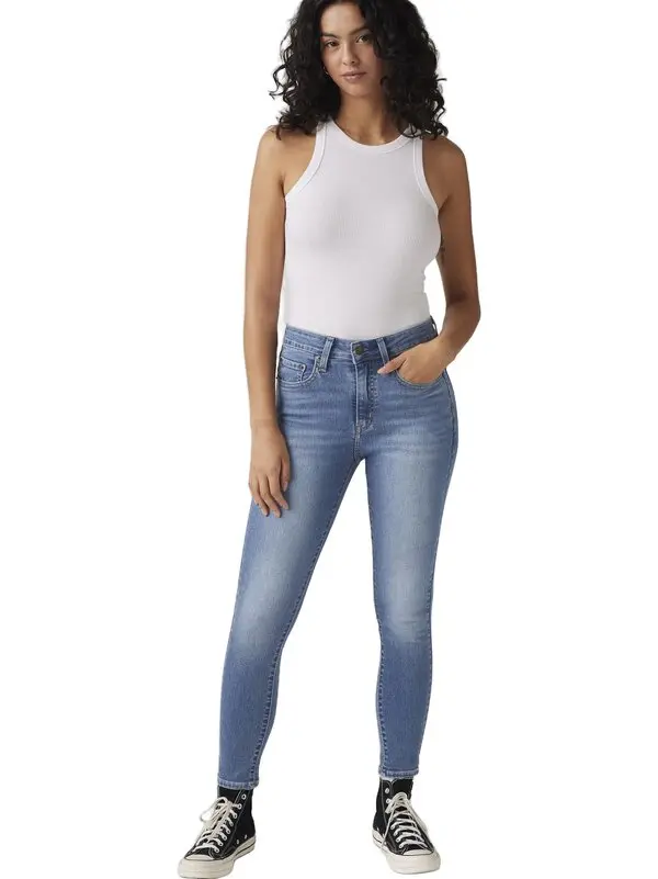 LEVI'S 721 High-rise Skinny Jeans - Eternal Indigo Mid