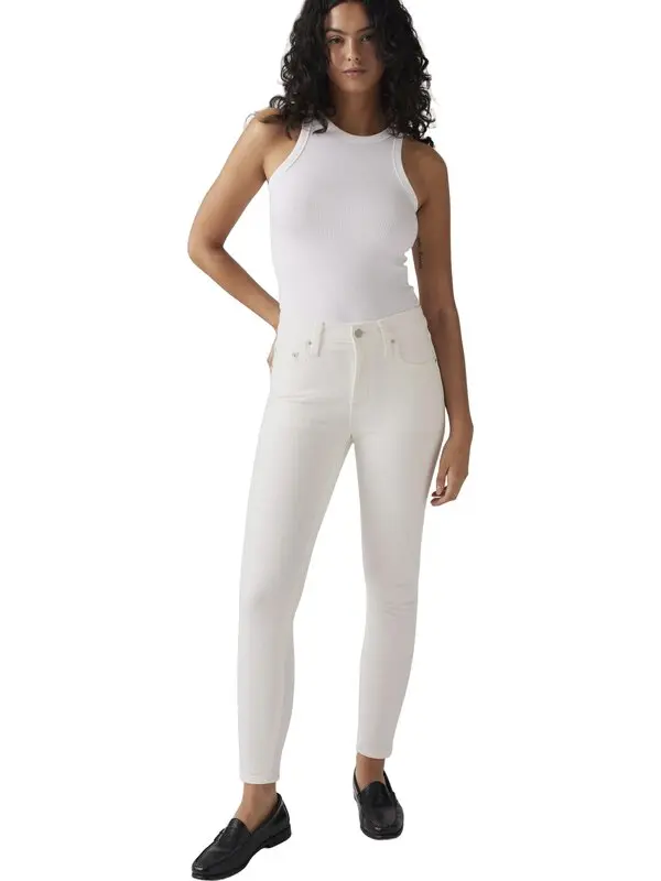 LEVI'S 721 High-rise Skinny Jeans - Cloud Dancer