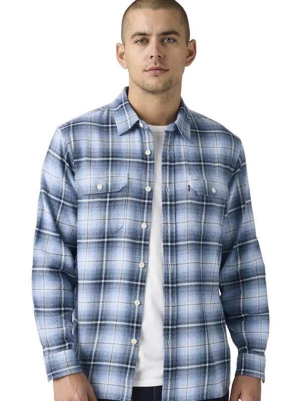 LEVI'S Jackson Worker Overshirt - Madhu Plaid Allure