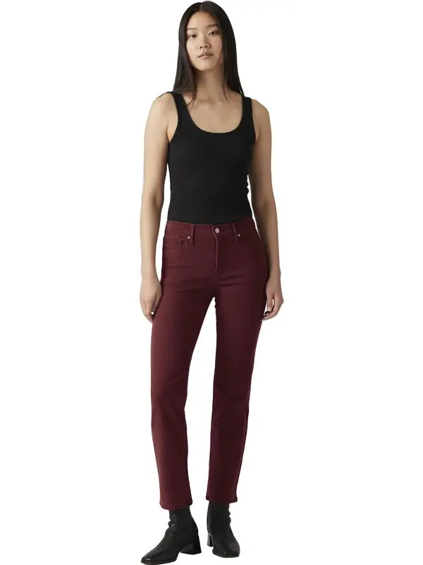 LEVI'S 314 Shaping Straight Jeans - Merlot