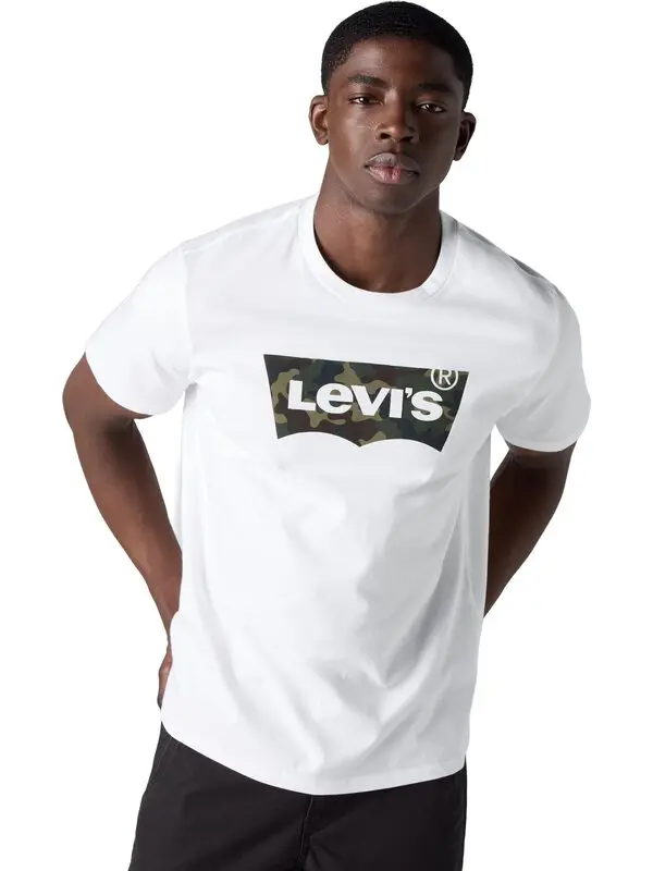 LEVI'S Logo Classic Tee Shirt T-shirt - White