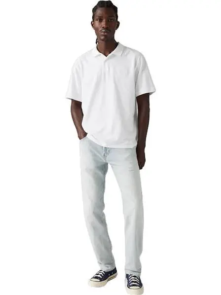 LEVI'S 502 Taper Fit Linen+ Denim Jeans - Pale Moonlight