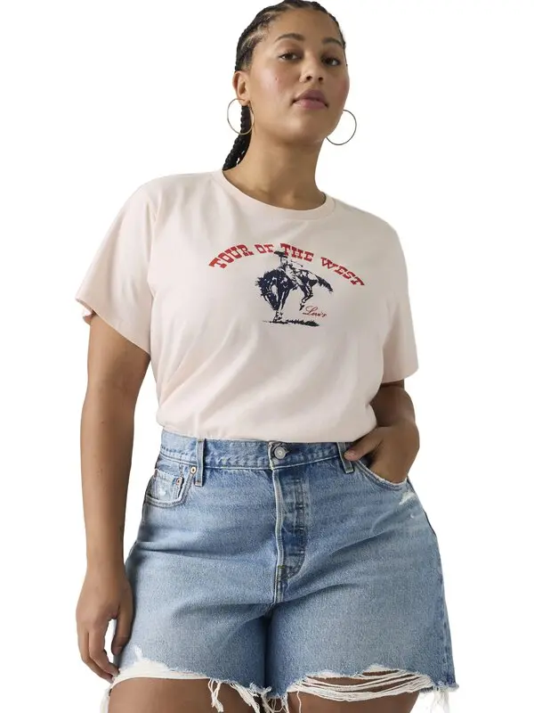 LEVI'S Perfect Logo T-shirt - Bucking Bronco