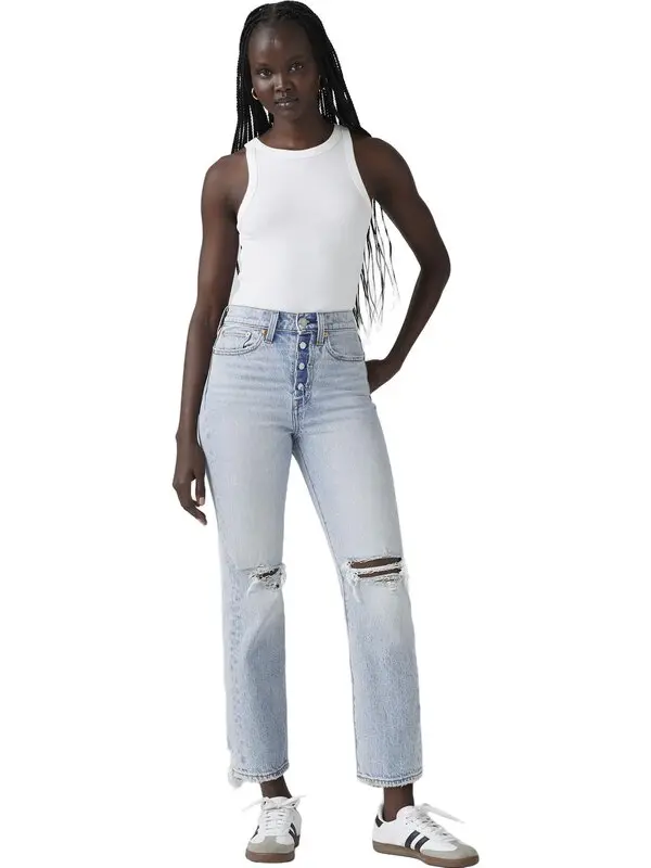 LEVI'S Wedgie Straight Ankle Jeans - Generation Next