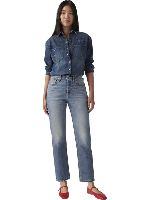 LEVI'S 501 Original Cropped Jeans - Scanned Answers