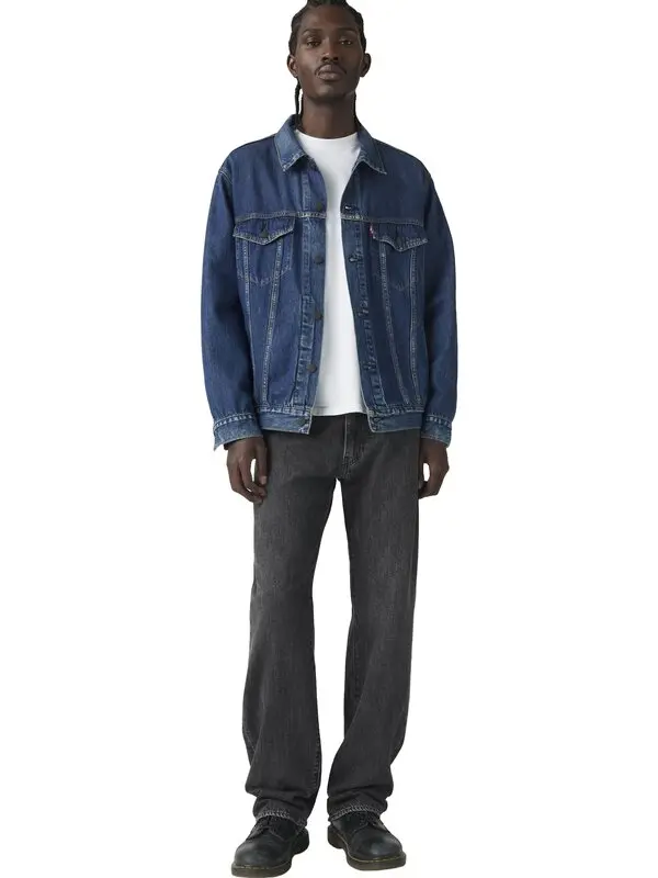 LEVI'S 555 Relaxed Straight Linen+ Denim Jeans - We Good In The West
