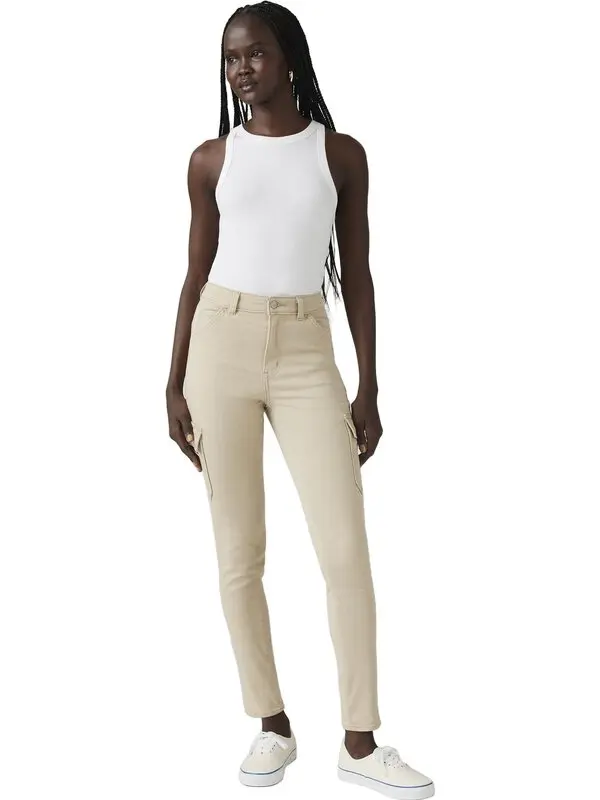 LEVI'S 721 High-rise Skinny Cargo Jeans - Safari