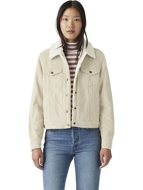 LEVI'S Original Sherpa Trucker Jacket - Egret