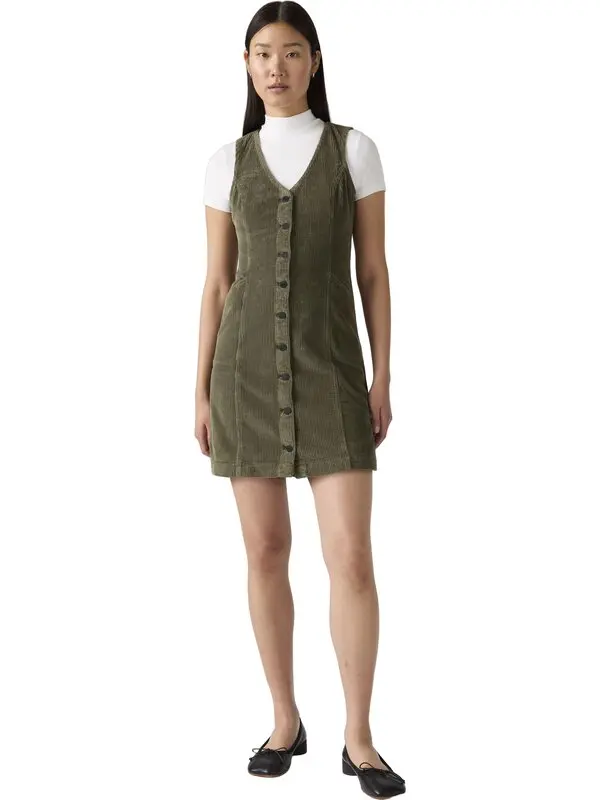 LEVI'S Vianna Vest Dress - Ivy Green