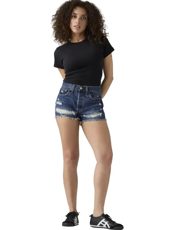 LEVI'S 501 Original High-rise Shorts - Blame Game
