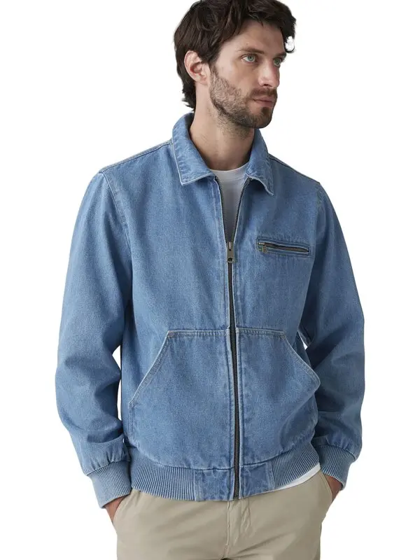 LEVI'S Western Bomber Jacket - Medium Wash