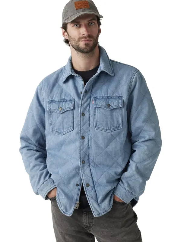 LEVI'S Bronson Overshirt - Medium Wash
