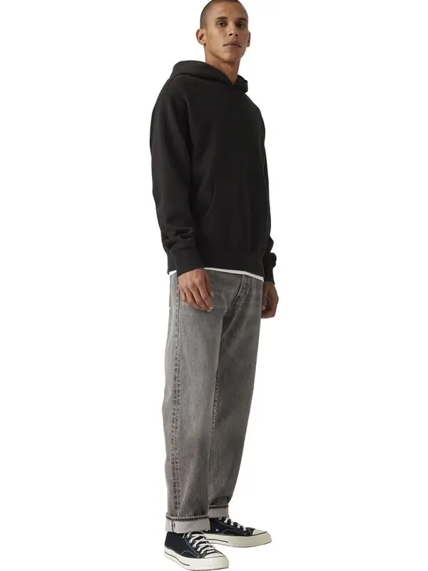 LEVI'S 501 '93 Straight Fit Selvedge Jeans - Black Ash